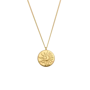 HEY HARPER Meg Medallion Necklace - Gold