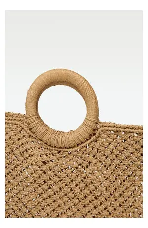 L*Space Bella Raffia Tote