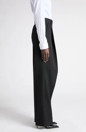 TOM FORD Fluid Straight Leg Tuxedo Trousers - Lb999 Black