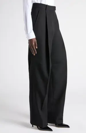 TOM FORD Fluid Straight Leg Tuxedo Trousers - Lb999 Black