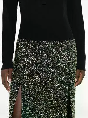 Rabanne Embellished Self-tie Dress
