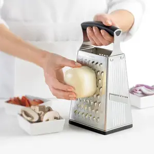 CUISIPRO Surface Glide Technology 4 Sided Box Grater