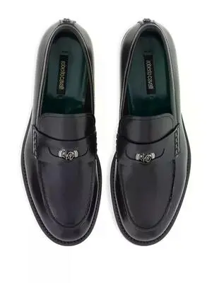 Roberto Cavalli Logo-plaque Loafers