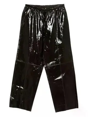 ALYSI Leather Trousers