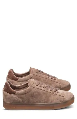 Clae Bradley Low Top Leather Sneaker - Portabella Suede