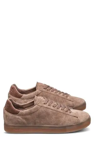 Clae Bradley Low Top Leather Sneaker - Portabella Suede