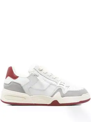 GIUSEPPE ZANOTTI Leather Sneakers - White