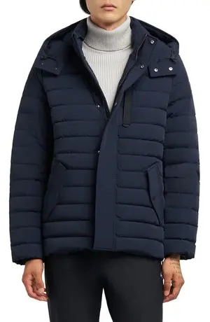 Moose Knuckles Greystone Down Jacket - Navy