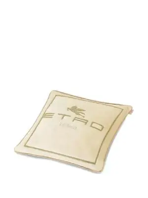Etro Embroidered Pegaso Cushion