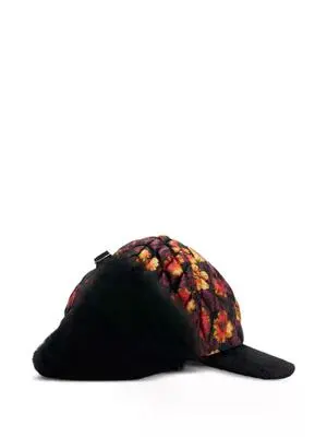 Burberry Floral Print Quilted Cap