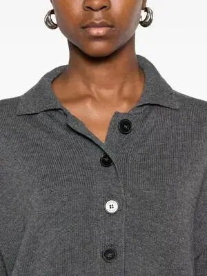 TWINSET Buttoned Polo-collar Sweater