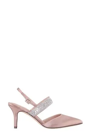 Nina Trista Pointed Toe Slingback Pump - Honey