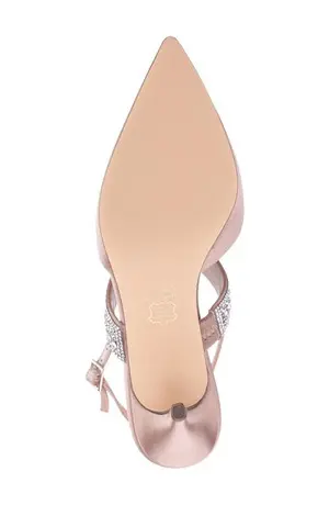 Nina Trista Pointed Toe Slingback Pump - Honey