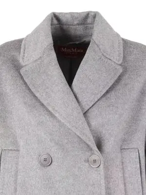 Max Mara Sheere Double-breasted Pea Coat