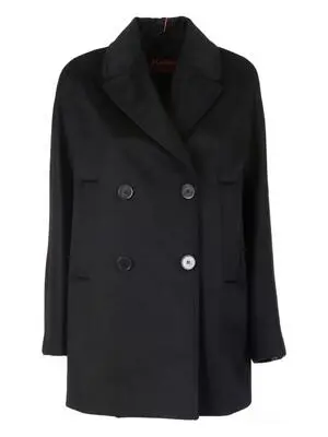 Max Mara Studio Button Detailed Coats For Women
