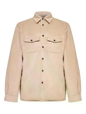MC2 SAINT BARTH Snap-buttoned Chest-pocket Coat - Neutrals