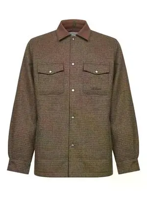 MC2 SAINT BARTH Houndstooth Patch-pocket Jacket