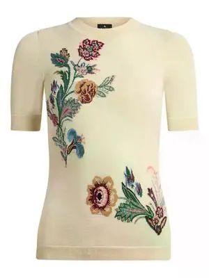 Etro Floral T-shirts For Women