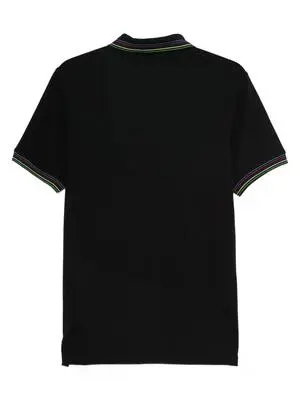 Paul Smith Striped Collar Polo Shirt
