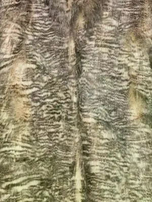 ENTIRE STUDIOS Tiger-print Faux-fur Coat