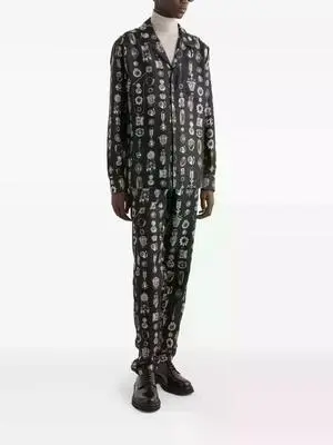 Dolce & Gabbana Medallion Print Trousers