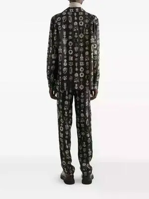 Dolce & Gabbana Medallion Print Trousers