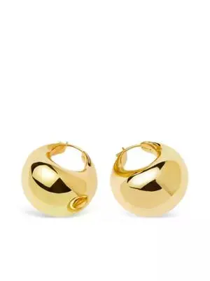 Gold Dome Earrings