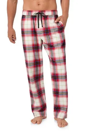 BEDHEAD PAJAMAS Organic Cotton Pajama Pants - Equestrian Plaid
