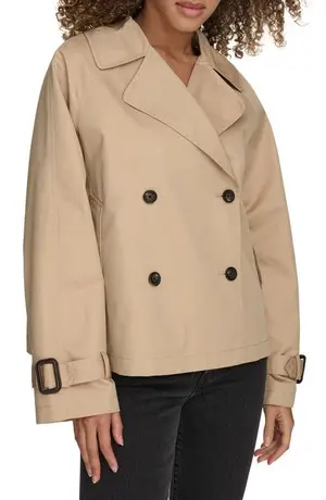 LEVI'S Water Resistant Cotton Trench Coat