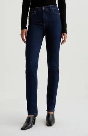 Ag Mari Extended Slim Straight Leg Jeans - Modern Indigo