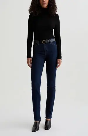 Ag Mari Extended Slim Straight Leg Jeans - Modern Indigo