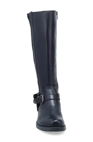 Miz Mooz Palmyr Knee High Riding Boots - Black