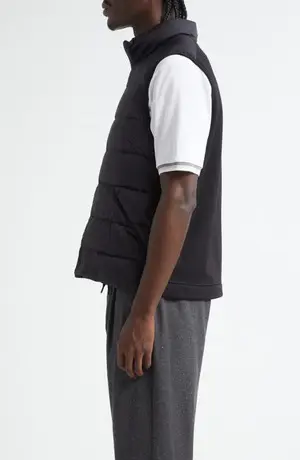 Herno Quilted Front Down Vest
