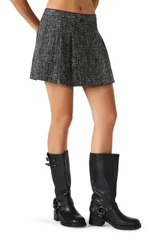 Steve Madden Tweed Mini Skirt