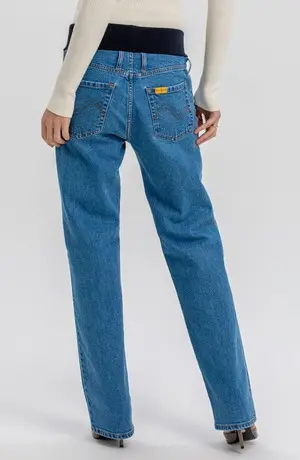 PIETRO BRUNELLI Straight Leg Maternity Jeans