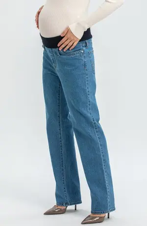 PIETRO BRUNELLI Straight Leg Maternity Jeans