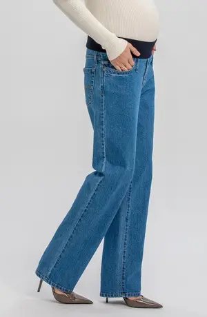 PIETRO BRUNELLI Straight Leg Maternity Jeans