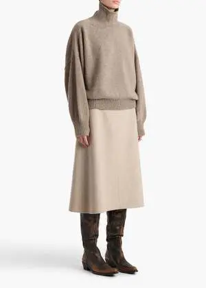 Khaite Willem Cashmere Pullover - Sepia