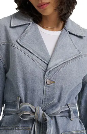 Wrangler Denim Trench Coat