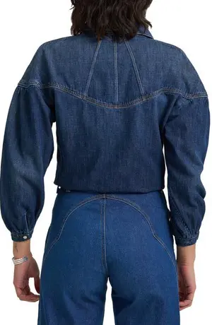 Wrangler Western Denim Snap-up Shirt