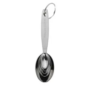 CUISIPRO Stainless Steel Measuring Spoon Set