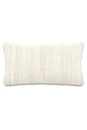 PILLOWPIA Chindi Lumbar Pillow Cover - Heavy Cream - Lumbar