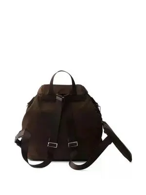 Prada Medium Backpack With Front Pockets
