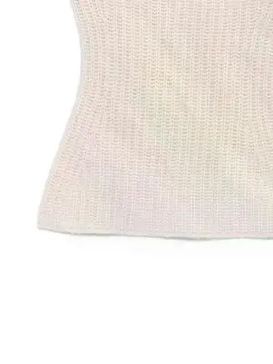 Iris Von Arnim Alfreda Ribbed-knit Neck Warmer