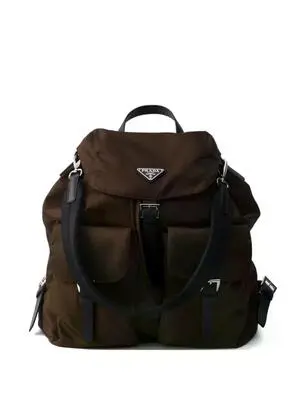Prada Front-pockets Backpack - Brown