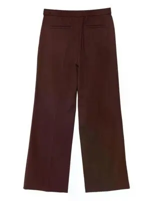 Max Mara Elasticated-waist Straight Leg Pants