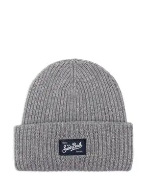 MC2 SAINT BARTH Ribbed Beanie - Grey