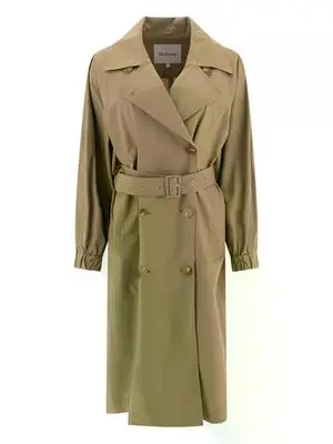 THE LOOM Belted Double-breasted Trench Coat