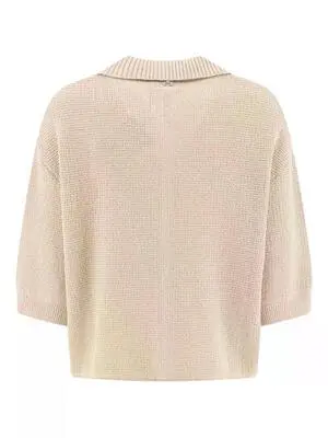 UMARMUNG Button Cardigan With Three-quarter Sleeves
