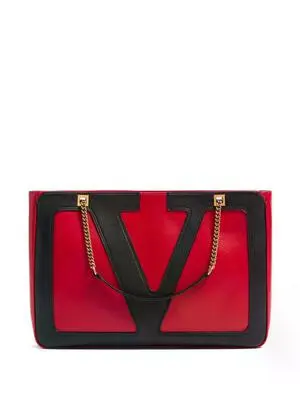 Valentino Garavani Viva Superstar Medium Shopping Bag - Red